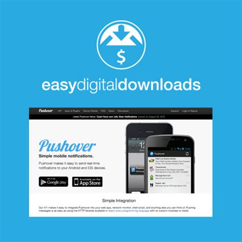 🥇[download] easy digital downloads pushover notifications 1 3 3