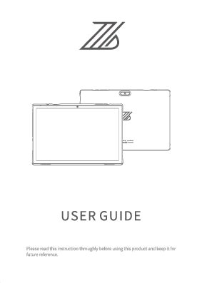Zzb Zb10 10 Inch Android 10 Tablets User Guide Manuals