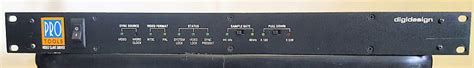 Digidesign Video Slave Driver Video Sync Unit For Protools Hd Reverb
