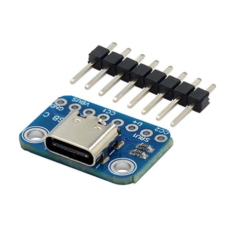Buy USB Type C Pin Female Connector Breakout Board With Header Online In India At