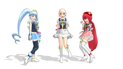 Mmd Cure Base Dl By Omorip On Deviantart