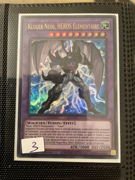 Yu Gi Oh Kluger NÉos HÉros Élémentaire Gfp2 Fr003 Ultra Rare 1st