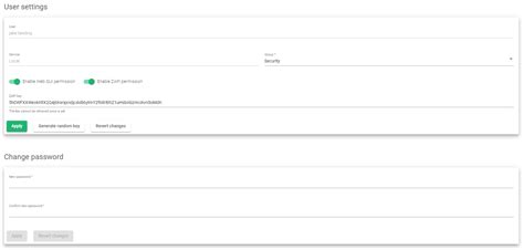 System Rbac Users Update Skudonet