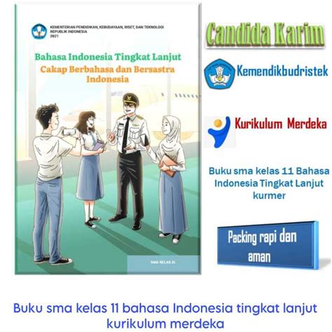 Buku Sma Kelas Bahasa Indonesia Tingkat Lanjut Kurikulum Merdeka Lazada Indonesia