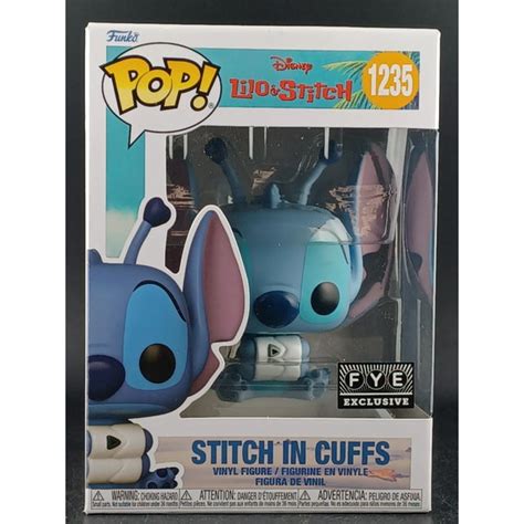 Funko Pop Disney Lilo And Stitch Stitch In Cuffs 1235