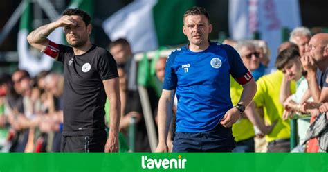 Football D3 Acff On Est Soulagé Souffle Maxime Beauduin Le Président De Geer Sûr De