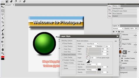 Photopea Online Photo Editor Which Can Work With Psd Xcf And Sketch