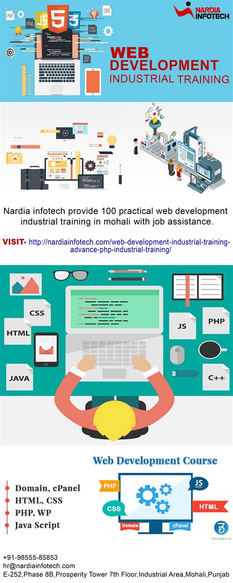 Web Development Industrial Training By Nardia Infotech Medium