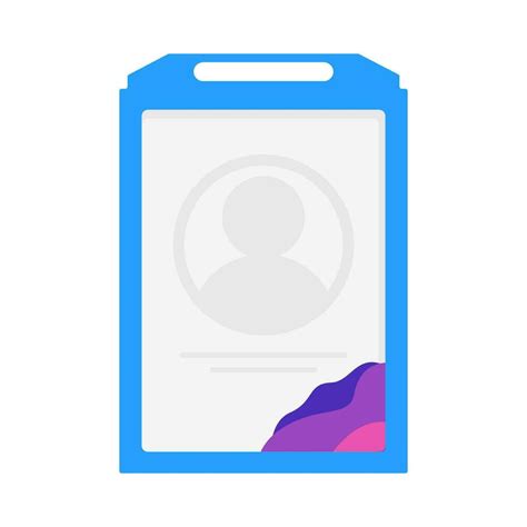 Id Card Illustration 35747391 Vector Art At Vecteezy