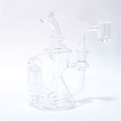 Water Pipe Crystal Clear Glass Wp027