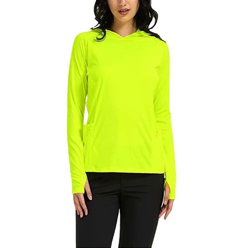 Safort 여성용 Upf 50 자외선 차단 후디 셔츠 긴소매 낚시 하이킹 Uv 래쉬가드 경량 아웃도어 운 티몬