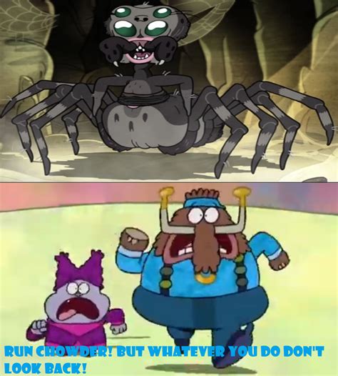 Chowder And Gazpacho Run From Darlene By Clopinstarchbopper On Deviantart