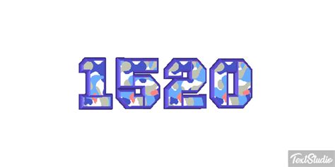 1520 Number Animated  Logo Designs