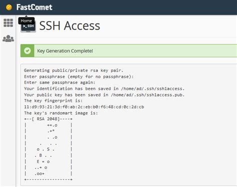 How To Manage Ssh Keys • Cpanel Tutorial Fastcomet