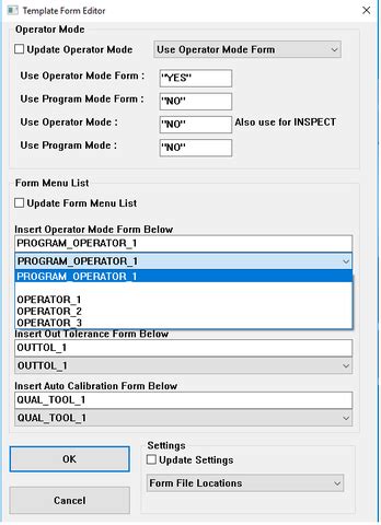 Form Editor PC DMIS Code Samples PC DMIS Nexus Community