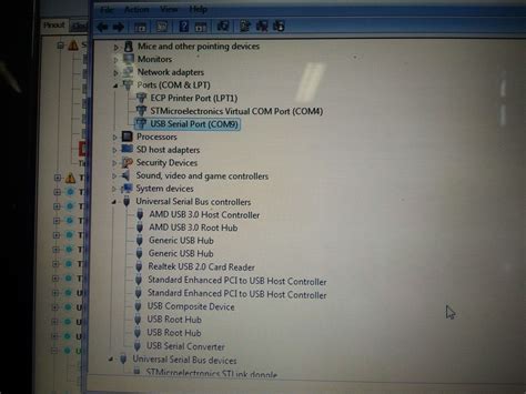 Usb Port Com Driver Stm32f070 Not Detected After E