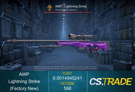 Awp Lightning Strike ⭐️ Cs2 Skin