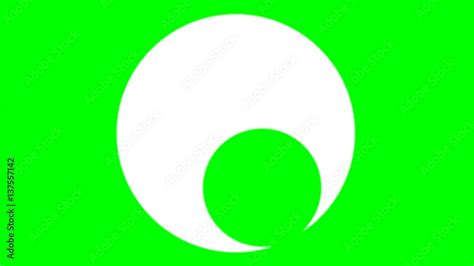 A Loader Spinner Animation A Small And A Big Ball Looking Like A