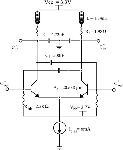 A 2 Ghz 08 M Sige Differential Lc Oscillator Implemented Using A
