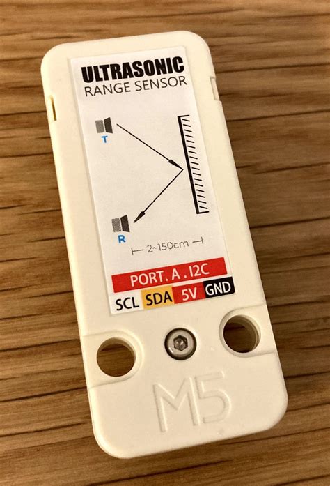 M5stack 超音波測距ユニットu098 Lang Ship