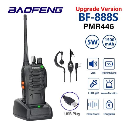 Baofeng Bf 888s Pmr446 Walkie Talkie License Free