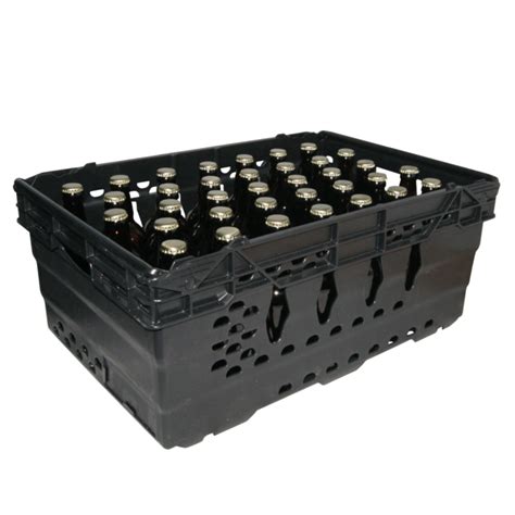 Heavy Duty Stacking Nesting Storage Crate Large Balliihoo