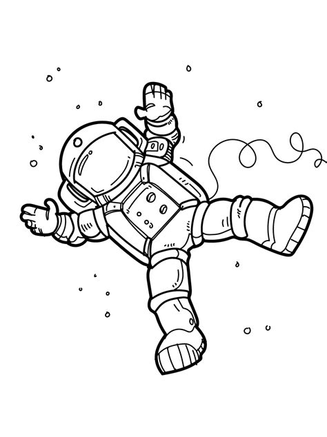 57 Astronauten Malvorlagen ColoringPagesOnly