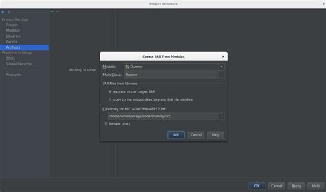 How To Fix Javalangnoclassdeffounderror When Exporting Runnable Jar In Intellij Idea Stack