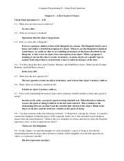 CSC Chapter CP Questions Pdf Computer Programming II Check Point Questions Chapter
