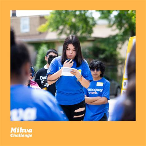 Mikva Challenge On Linkedin Democracyisaverb Mikvachallenge