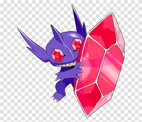 Pokemon 10302 Shiny Mega Sableye Pokemon Sableye Mega Evolution Dragon