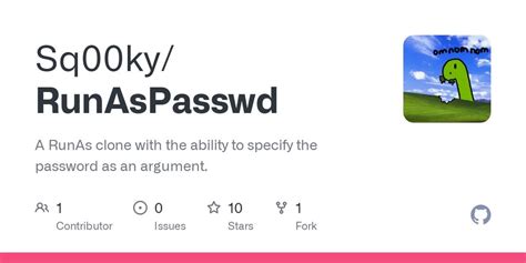 Runaspasswd A Runas Clone With The Ability To Specify The Password As