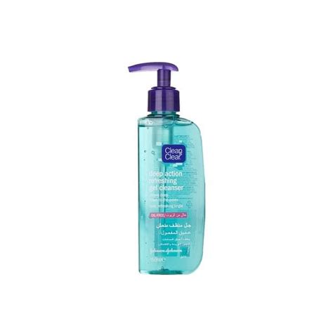 Clean And Clear Gel Cleanser Deep Action Refreshing 150ml G C