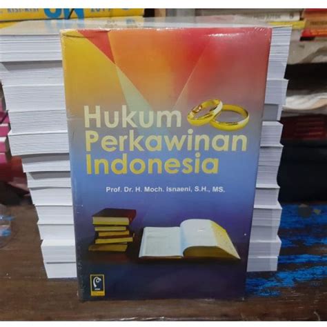 Jual Hukum Perkawinan Indonesia By Prof Dr Moch Isnaeni Shopee Indonesia