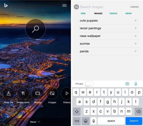 Microsoft Launches Redesigned Bing App With Focus On Quick