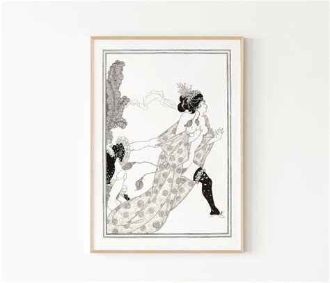 Aubrey Beardsley Victorian Erotic Art Nouveau Giclee Art Print
