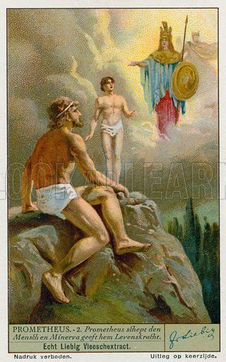 Prometheus Creating Man