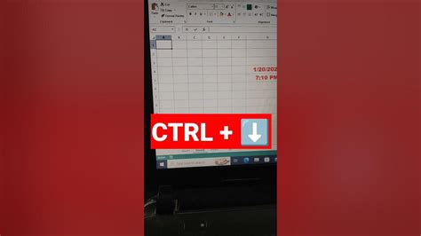 How To Insert Date And Time In Excel Ll Ytshorts Shorts Viral Excel