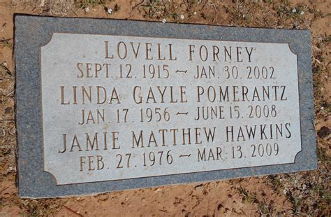 Linda Gayle Forney Pomerantz 1956 2008 Find A Grave Memorial