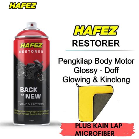Jual Hafez Restorer Pengkilap Dan Penghitam Body Motor Shopee Indonesia