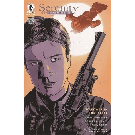 Serenity Firefly Class 03 K64 No Power In The Verse 1c Vf Dark