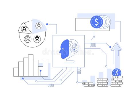 Ai Informed Customer Insights For Sales Abstract Concept Vector Illustration Stock Vector