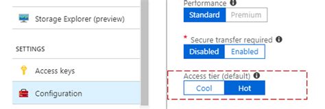 How To Update Access Tier In Azure Storage Blob Level Daily Net Tips