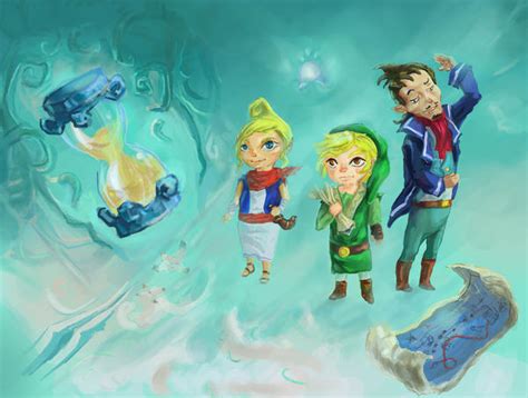 Phantom Hourglass Fanart By Digitallydumbfounded On Deviantart