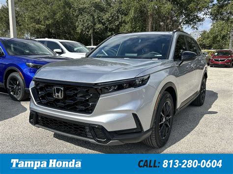 New Solar Silver Metallic 2026 Honda Cr V Hybrid Sport L For Sale In