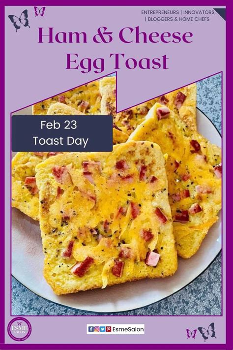 Ham Cheese Egg Toast