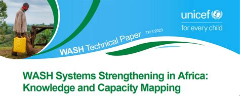 Technical Paper Wash Systems Strengthening In Africa Knowledge And Capacity Mapping Water