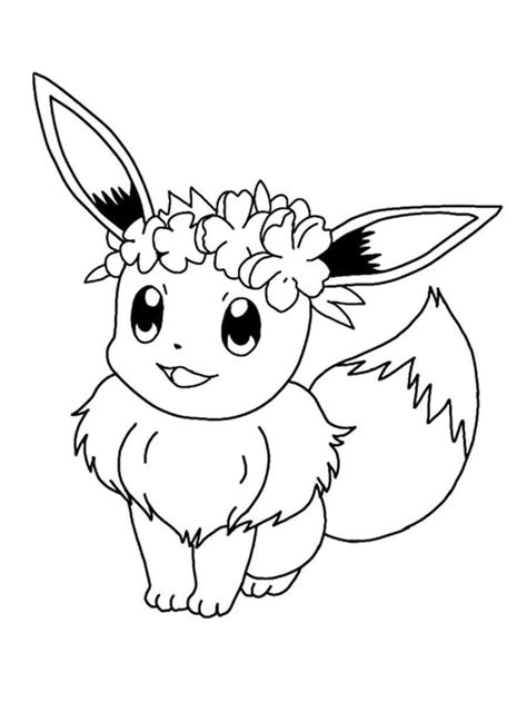 Eevee Coloring Pages In 2024 Pokemon Coloring Pages Pokemon Coloring