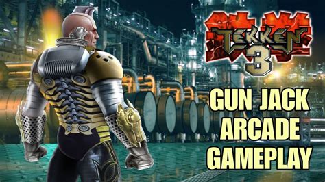 Tekken Gun Jack Hard Mode Arcade Full Gameplay Youtube