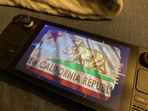 Got Modded Fallout Nv Working On My Deck With New California No Mod Organizer Or Vortex Took